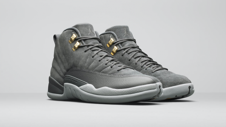 The Air Jordan Retro 12 Gets A Very Clean 'Dark Grey' Makeover | The ...