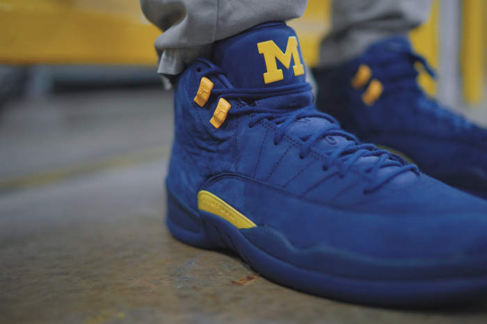 Rep Your School With The Air Jordan Retro 12 'Michigan' | The Fresh ...